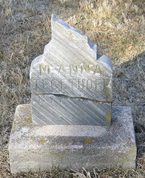 M Anna Tegethoff 1877 1883 Memorial Find A Grave
