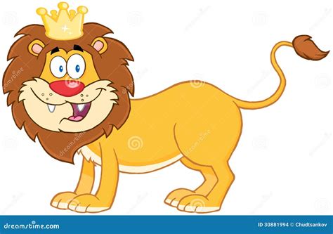 Cartoon Jungle Lion