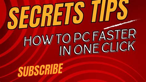 How To Make Your Computer Faster YouTube