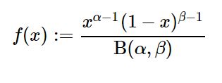 Python Sympy Stats Beta