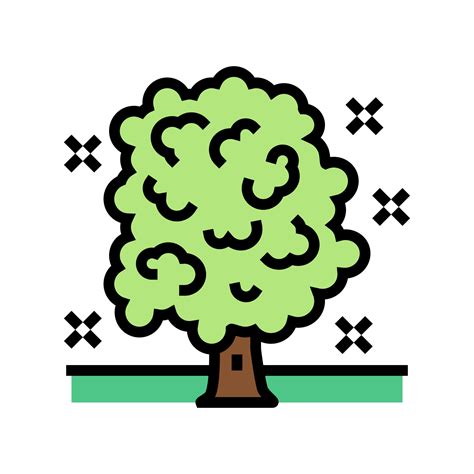 Tree Care Services Color Icon Vector Illustration 18780677 Vector Art At Vecteezy