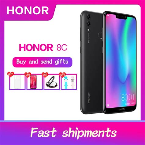 Honor Original 8C, восьмиядерный смартфон с глобальной прошивкой, 6,26 ...