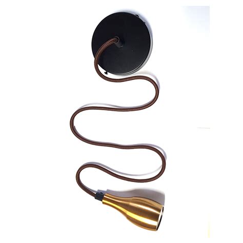 Pendant Fitting 1lt E27 45mm Antique Brass Pen1754 Eagle Lighting