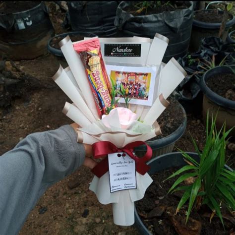 Jual NANSTORE Buket Beng Beng Mix Bunga Dan Foto Polaroid Single
