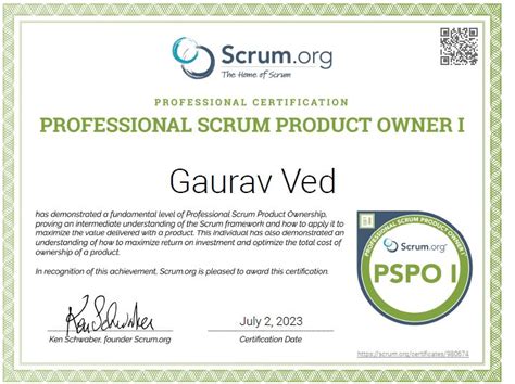 Gaurav Ved Safe® Popm Pspo I On Linkedin Im Happy To Share That I