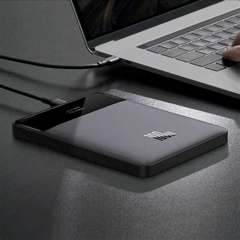 Baseus Blade Power powerbanka s digitálním displejem QC 20000mAh 100W černá PPDGL 01