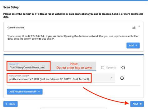 Security Metrics Pci Questionnaire