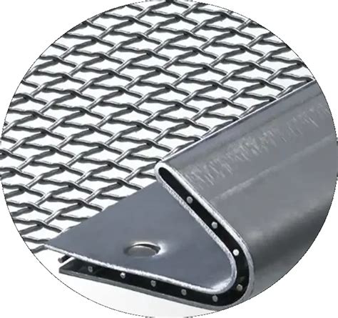 Steel Metal Wire Mesh Screen For Miningquarryaggregate Production