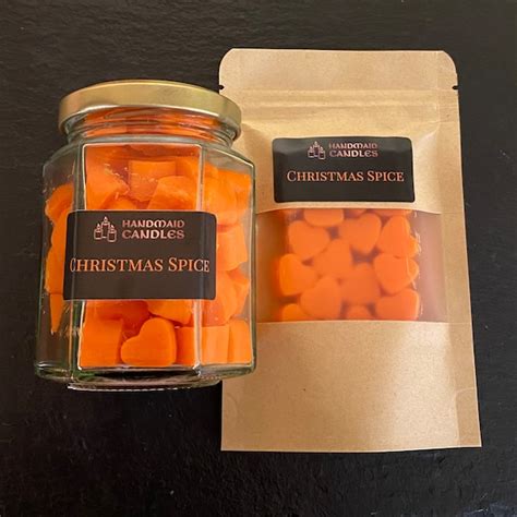 Mini Heart Wax Melts Etsy Uk
