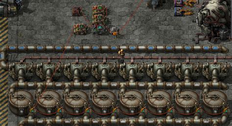 【factorio】原子力発電の制御【回路ネットワーク】 弥生研究所