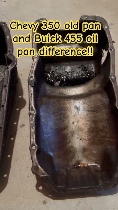 Oil Pan Differences Between Small Block 350 And Buick 455 Oilpan