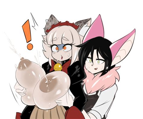 Rule 34 1boy 1boy1girl 1girls Bat Ears Bat Humanoid Breast Grab