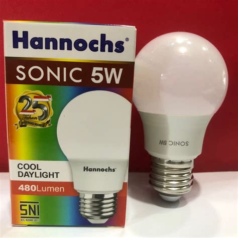 Jual Hannochs Lampu Sonic Led W Cahaya Putih Kuning Shopee Indonesia