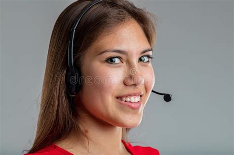 Young Telephone Assistant Listens And Waits Ready Stock Image Image Of Brown Hair 264217673 Young Telephone Assistant Listens And Waits Ready Stock Image Image Of Brown Hair 264217673