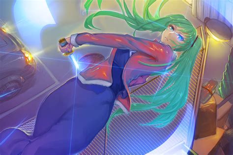 Vocaloid Hatsune Miku Shingeki No Kyojin Anime Anime Girls Long Hair