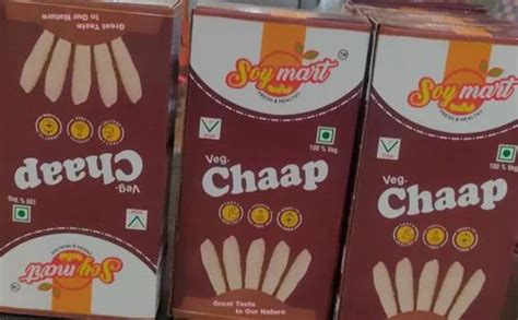 Soymart Non Frozen Chaap Packaging Size 0 5 Kg At Rs 120 Kg In New Delhi