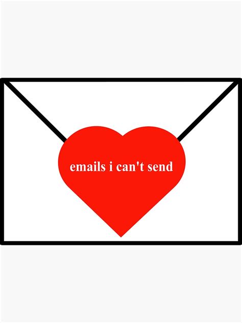 Emails I Cant Send Sticker For Sale By Tlee322 Redbubble