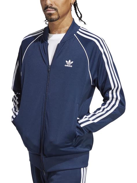 Buy Adidas Striped Recycled Polyester Track Jacket Blue At 28 Off Editorialist