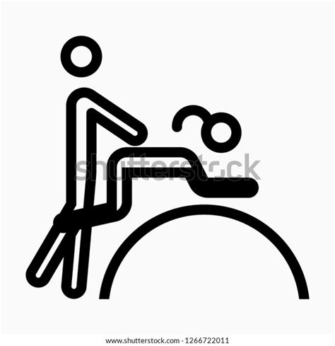 Outline Sex Position Pixel Perfect Vector Stock Vector Royalty Free