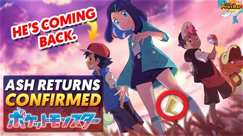 Ash Returns Confirmed The Pokémon Anime Just Revealed Ash Ketchum Stays Youtube