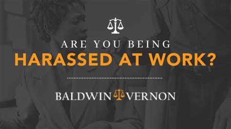 Are You Being Harassed At Work