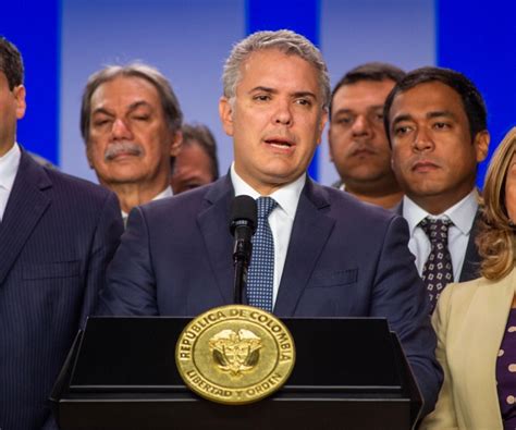 El Presidente Iván Duque Salió En Defensa Del Holding Financiero