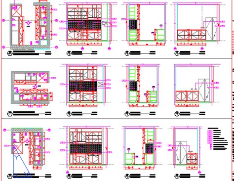 Plan And Elevations Of A Kitchen Artofit