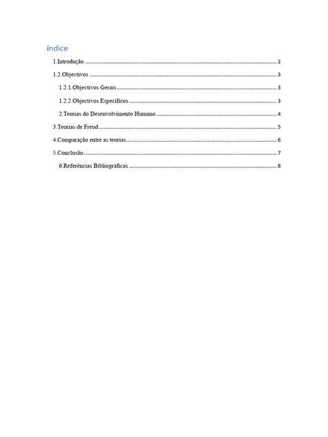 Teorias Do Desenvolvimento Humano Freud Pdf Sigmund Freud Teoria