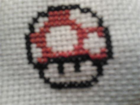 Seta De Mario Bros Punto De Cruz Mario Dibujos
