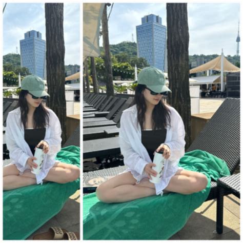 손연재 두 번째 수영과 일광욕 “출산 후 미모 여전 젓살 다 빠져 못 알아볼 뻔” Mk스포츠