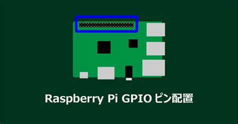 Raspberry Piのgpioピン配置 Techhobby