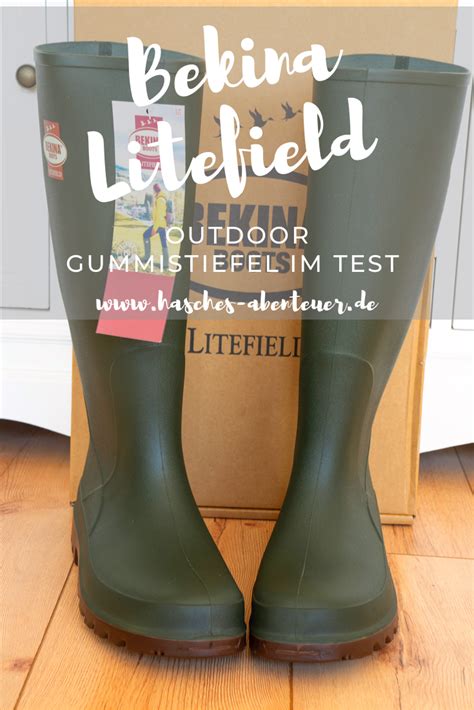 Bekina litefield leichte outdoor gummistiefel im test – Artofit