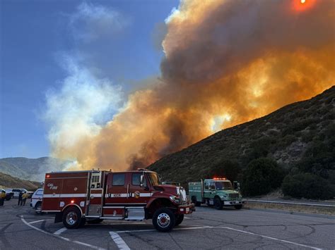 Brush Fire Burning Near Banning Scorches 1400 Acres