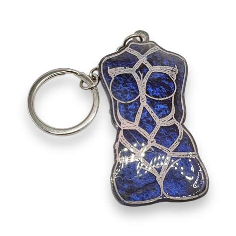 Erotic Shibari Keychain Handmade Bondage Inspired Keychain Unique Goddess Gift Etsy