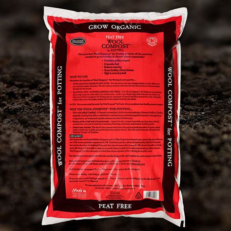 Dalefoot Wool Compost For Potting 30 Litre