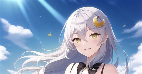 Novelai 銀髪男の娘 ツバサ天九のイラスト Pixiv
