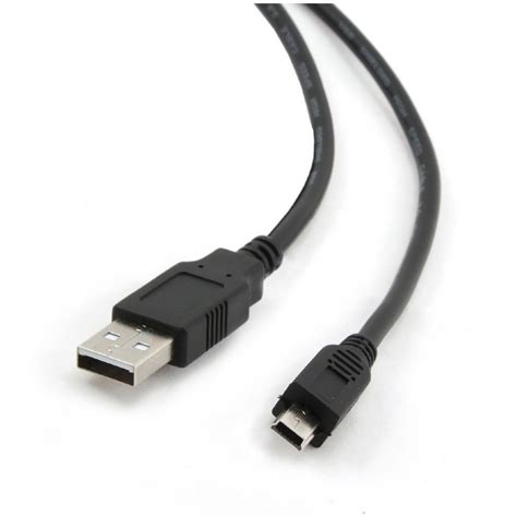 Кабел за зареждане и данни Gembird Usb 2 0 T към Mini Usb 2 0 T 1 8 м Позлатени конектори