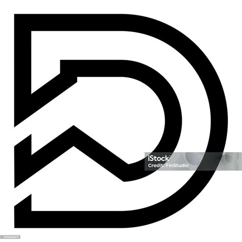 전문적인 혁신적인 이니셜 Wd 로고 및 Dw 로고 문자 Wd 또는 Dw 미니멀하고 우아한 모노그램 프리미엄 비즈니스 예술적