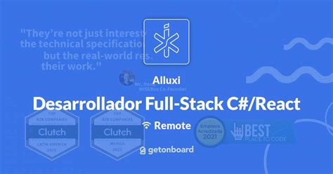 Desarrollador Full Stack Creact At Alluxi Remote Work From Home