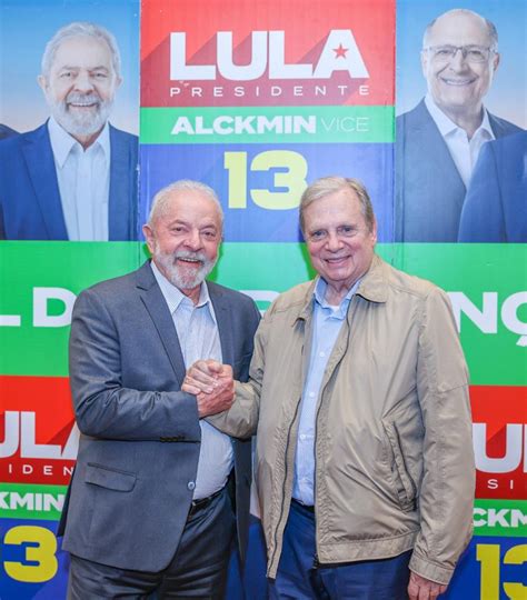 Tasso E Lula Se Reúnem E Reforçam Aliança Para 2º Turno Politica Opovo