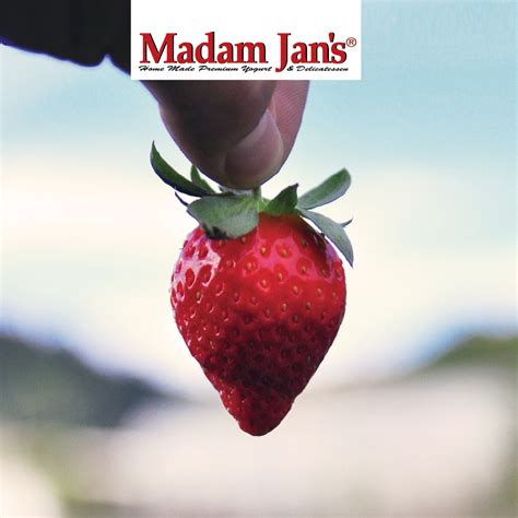 Madam Jans Yogurt House 冬天，是屬於草莓的季節 各式草莓甜品輪番上陣讓你目不暇給食指大動嗎😋 在吃草莓的同時，也