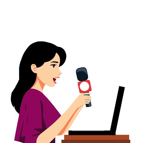 Woman Public Speaking And Introduction 25209466 PNG