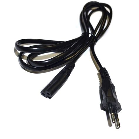ᐉ Кабель мережевий 220 V для блоку живлення 2 Pin 1 м 607 • Краща