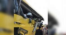 Jornal Populacional Acidente entre ônibus e caminhão na GO 080 deixa