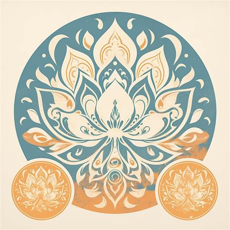 Symbolic Chakra Patterns Representing Energy Centers Premium Ai