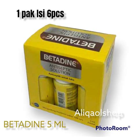 Betadine Kcl 1 Pak Lazada Indonesia
