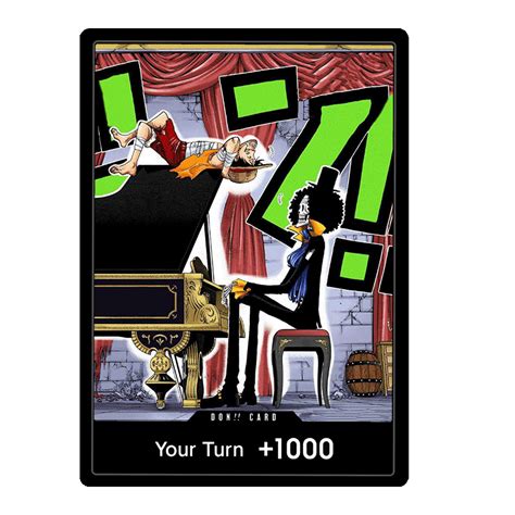One Piece Tcg Luffy And Brook Custom Don Foil Rare1 Magicians Circle