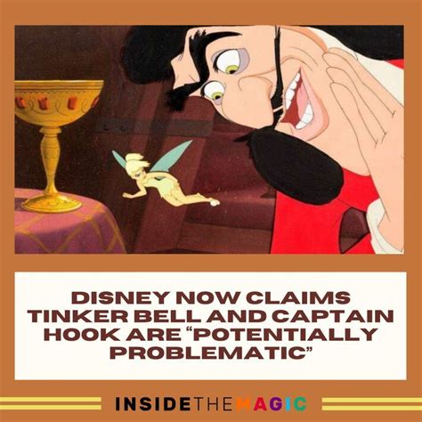 Disney Now Claims Tinker Bell And Captain Hook Are Potentially
