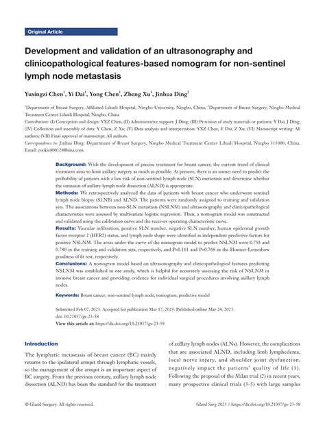Pdf Development And Validation Of An Ultrasonography And