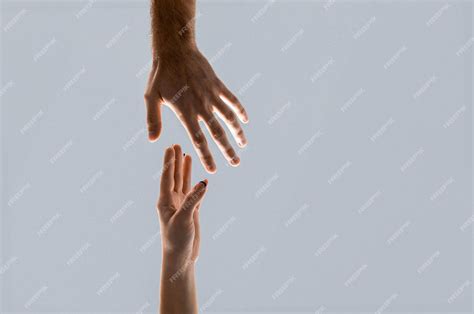 Premium Photo Helping Hand Outstretched Isolated Arm Salvation